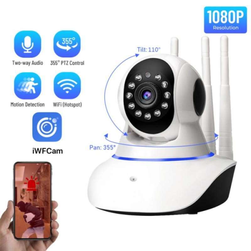 Promo Kamera Cctv Wifi Ptz Smart Camera Ir Sensor 480p Diskon 23% Di ...