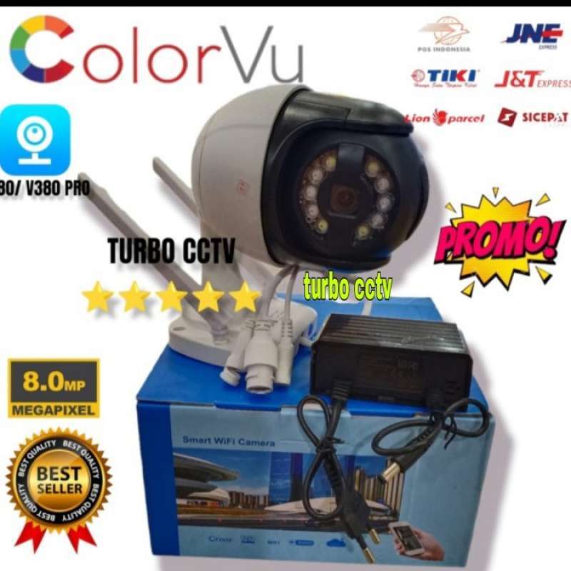 Promo Ip Camera Cctv V380 Pro Kamera 8mp Full Hd 1080p Smart Wifi ...