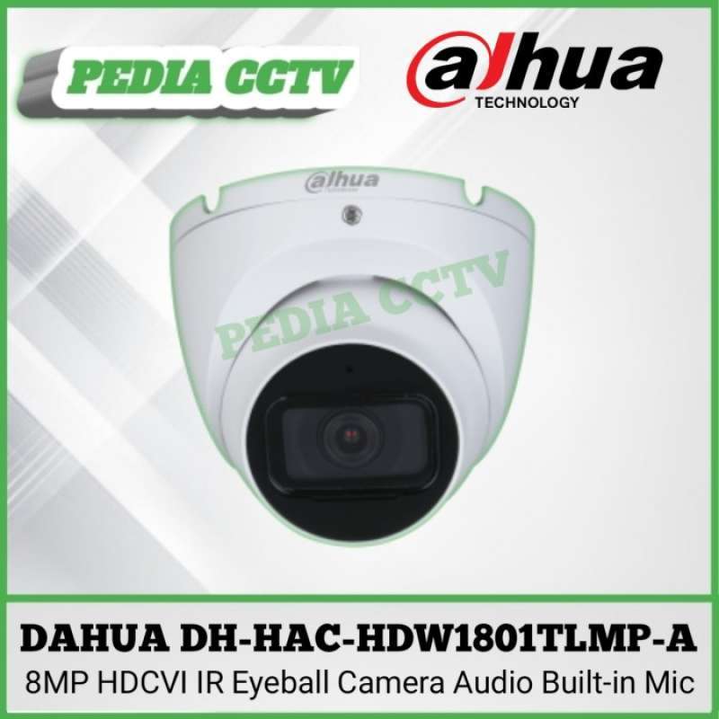Promo Camera Hdw1801tlmp-a Built-in Mic 8mp Camera Cctv Indoor 4k Dahua ...