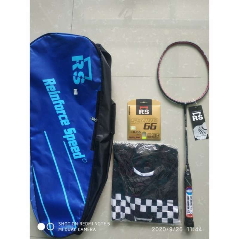 Promo Raket Rs Micron Saber 10 Ng Iii + Bonus Tas Kaos Senar Lengkap ...