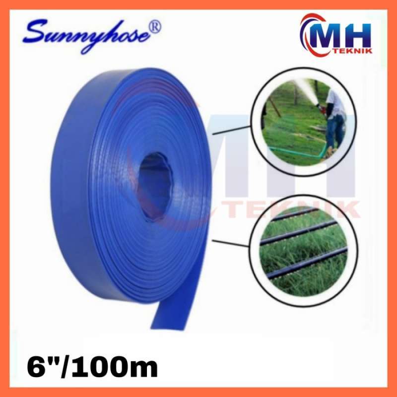 Promo Selang Irigasi Sawah / Pertanian / Taman Sunny Hose 6 Inch ...
