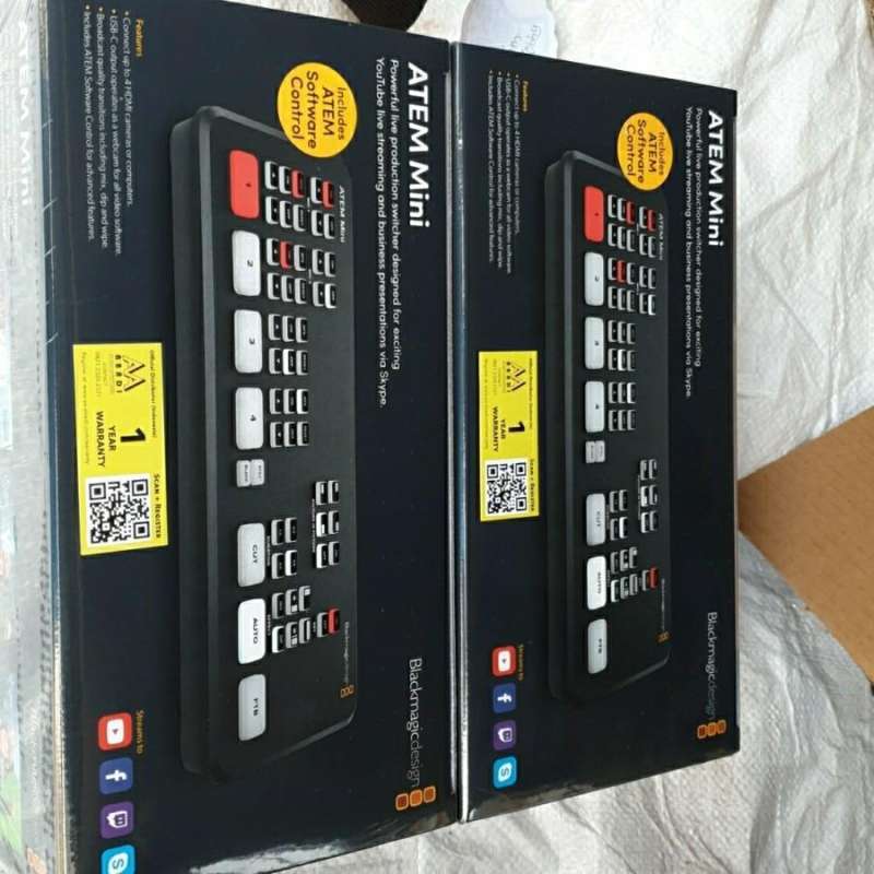 Jual Blackmagic Atem Mini Hdmi Live Stream Switcher Di Seller Aneka ...