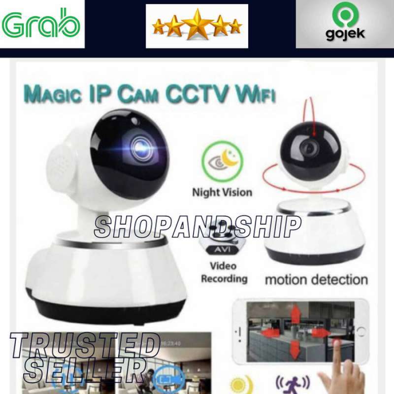 Promo Magic Ip Cam Cctv Wifi / Kamera Mini Wireless Multifungsi Diskon ...