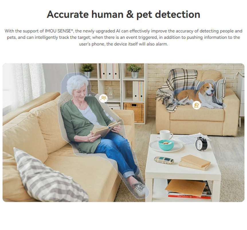 Jual Imou Rex Vt 5mp Human & Pet Detection Abnormal Sound Alarm Ip ...