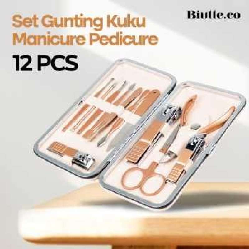 Jual Set Potongan Kuku-tang Pedicure-gunting Alis Medicure Pedicure 15 ...