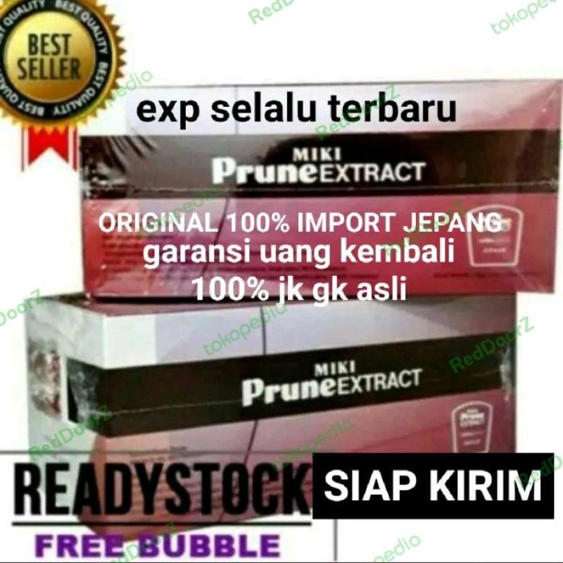 Promo Miki Prune Stik 30 Sachet Stick Original Diskon 33% Di Seller ...