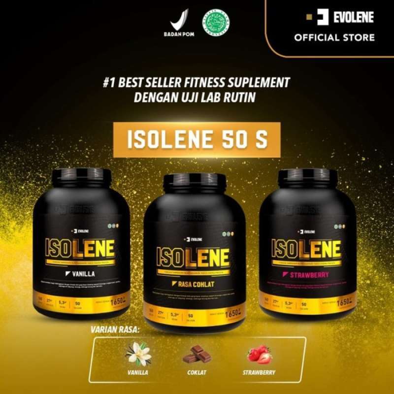 Promo [garansi Ori] Evolene Isolene Protein Isolate Susu Protein 12 ...