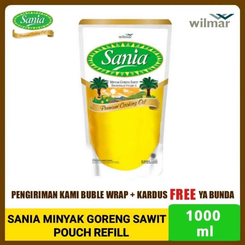 Jual Sania 1 Liter Minyak Goreng Sania 1 L Pouch Refill Di Seller ...