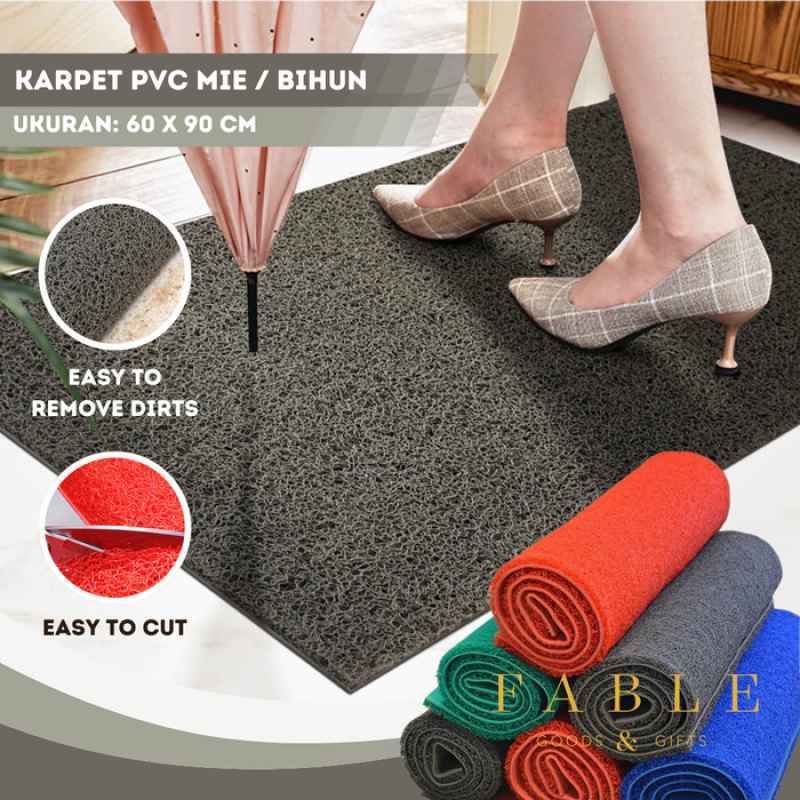 Jual Keset Anti Slip Pvc Mie/bihun Pintu Utama Kantor 60 X 90 Cm Tebal ...