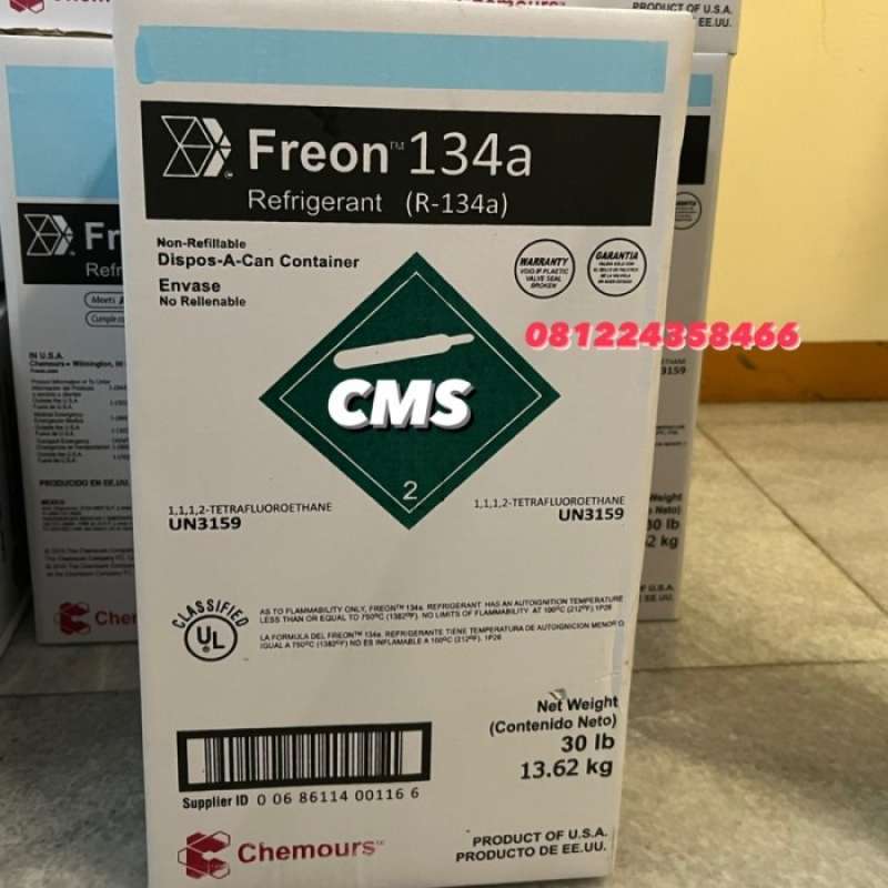 Promo Freon R134 Chemours Diskon 23% Di Seller Djaya Mandiri Store ...