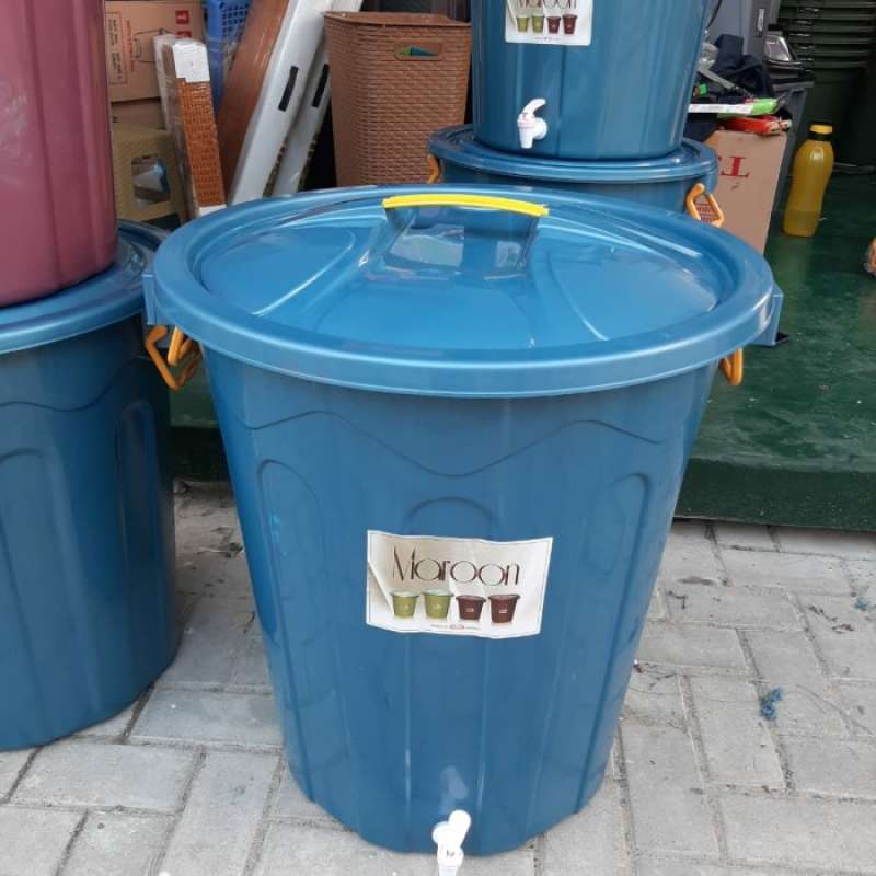 Jual Ember + Kran 30-40-50-60-80-100 Liter Maroon Di Seller Winter - Cengkareng Timur, Kota ...