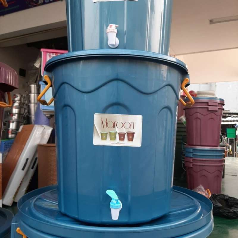 Jual Ember + Kran 30-40-50-60-80-100 Liter Maroon Di Seller Winter - Cengkareng Timur, Kota ...