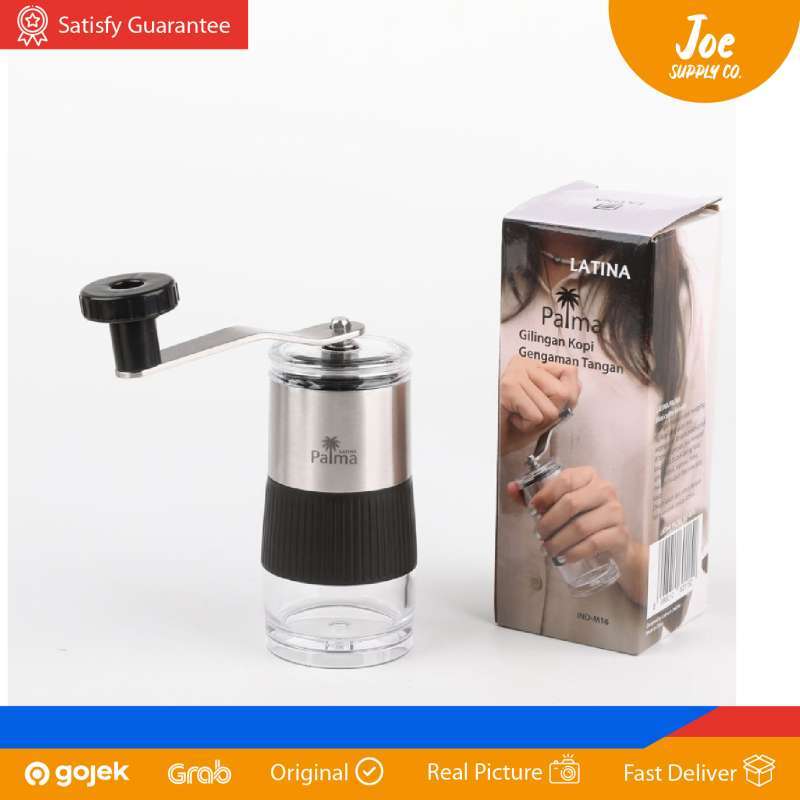 Promo Manual Hand Grinder Latina Palma Single Dose Ceramic Burrs Diskon ...