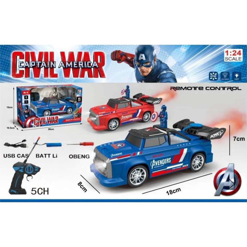 Promo Mainan Mobil Rc Civil War America Spray 921-13ca Mobil Remote ...