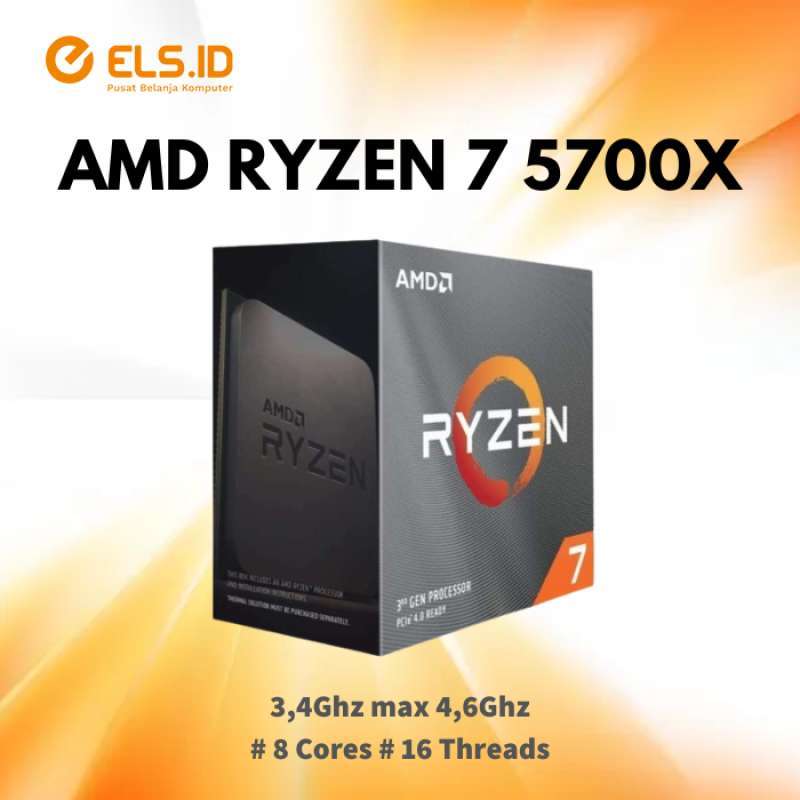 Promo Processor Amd Ryzen 7 5700x (box) Diskon 3% Di Seller Els ...
