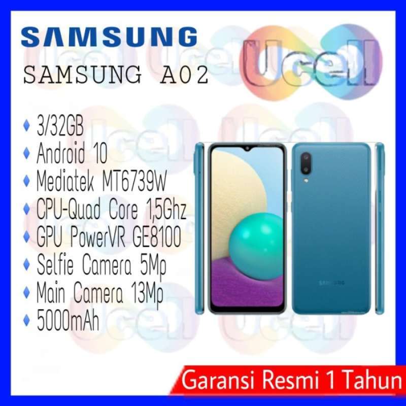 Promo Samsung Galaxy A02 - 3gb/32gb - Garansi Resmi Diskon 33% Di ...