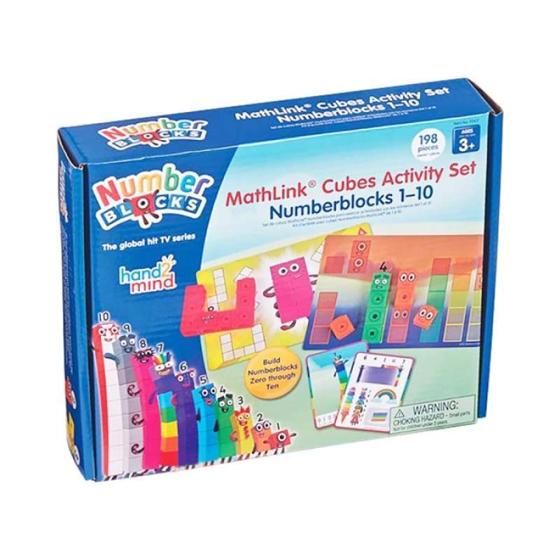Promo Promo- Hand2mind Numberblocks Math Cubes 110 Activity Set Diskon ...
