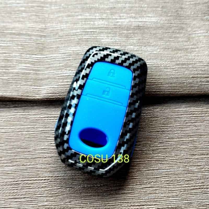Promo Kunci Mobil Cover Carbon Innova Zenix Type G V 2023 - Biru Diskon ...