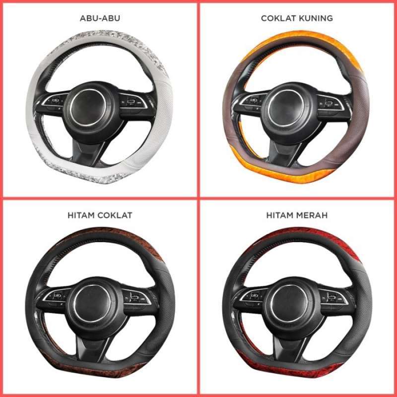 Promo All New Ertiga Cover Stir Sarung Setir Mobil D Shape Motif Kayu ...