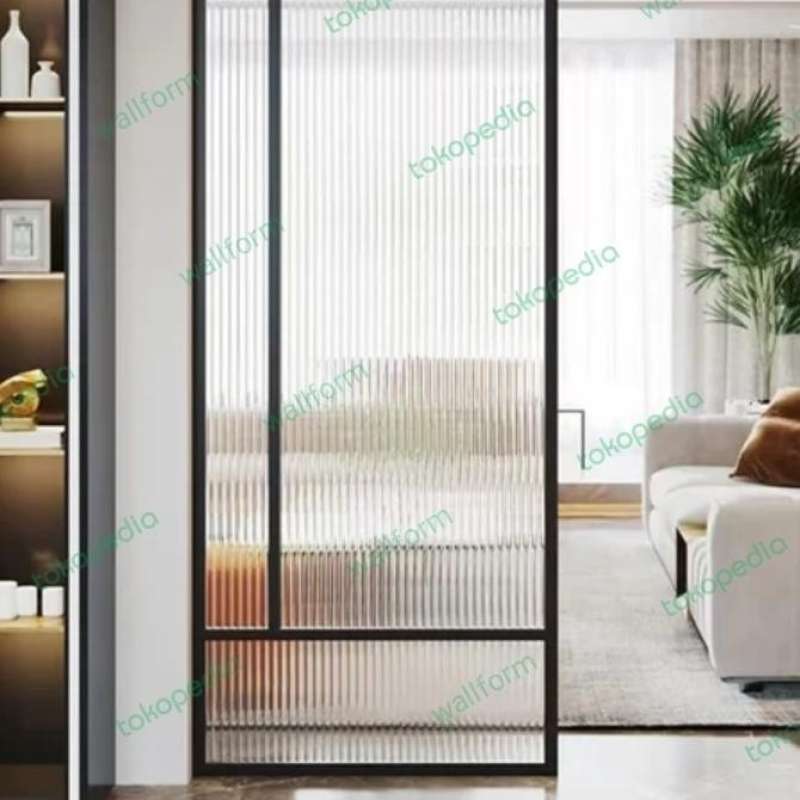 Jual Fluted Reeded Window Sticker | Sticker Kaca Fluted Reeded ...