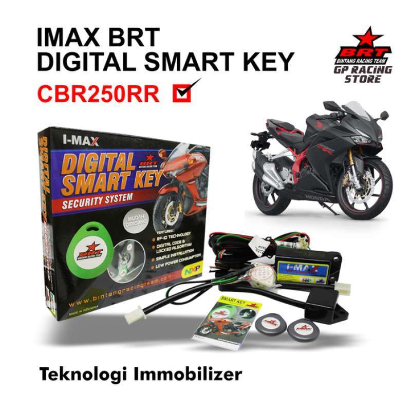 Promo Imax Digital Smart Key Brt - Alarm Motor Anti Maling - Honda ...