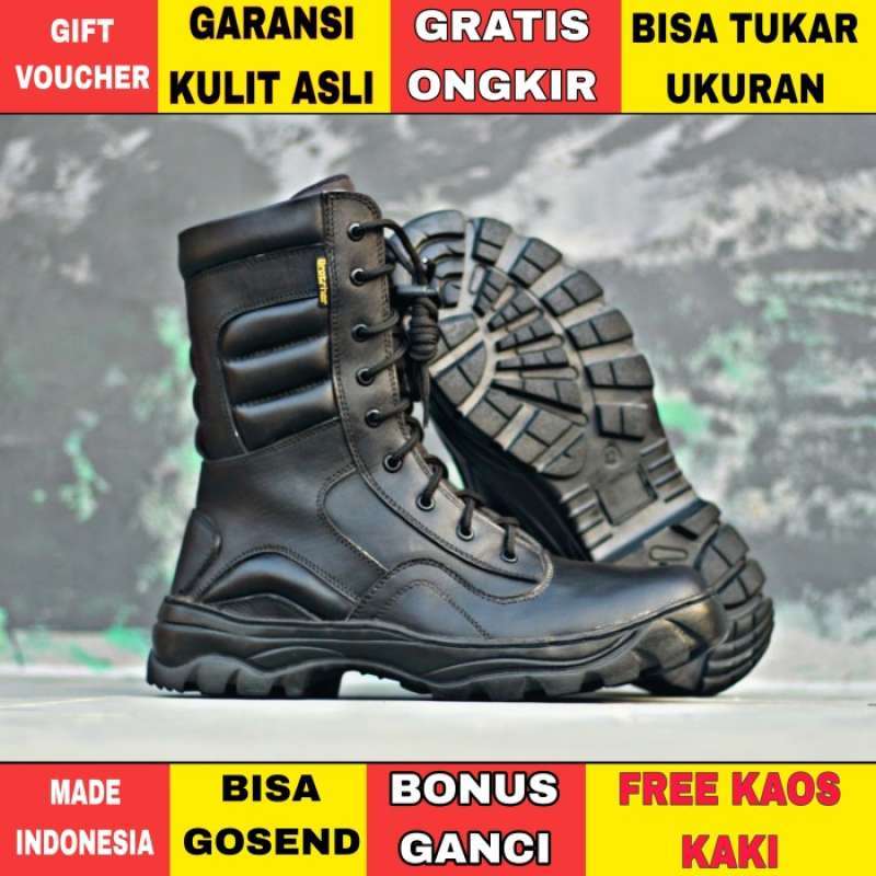 Promo Sepatu Pdl Tni Polri Kulit Asli Full Kulit Brotrher New Lgr - New ...