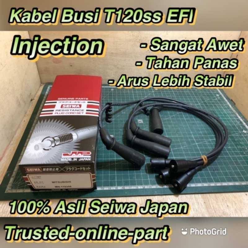 Promo Kabel Busi T120ss Injeksi Efi 100% Asli Seiwa Diskon 23% Di ...
