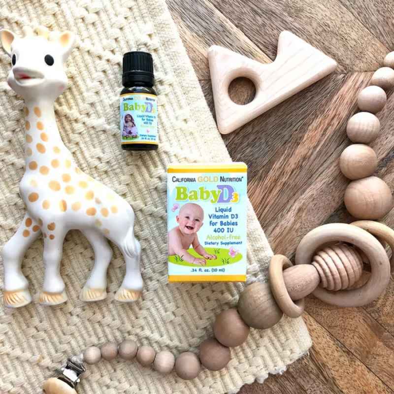 Promo California Gold Baby D3 Liquid Vitamin Immune System Bone Tulang ...