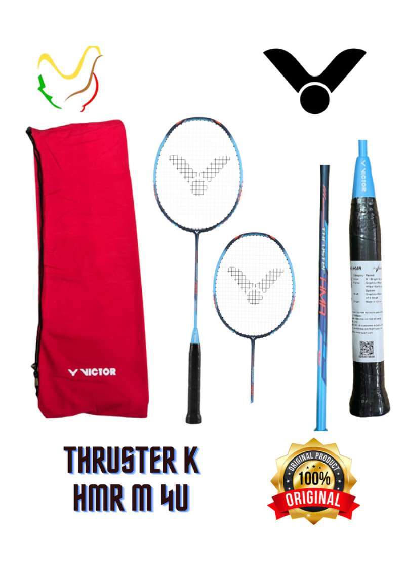 Promo Raket Badminton Victor Thruster K Hmr M 4u Original Diskon 33% Di ...