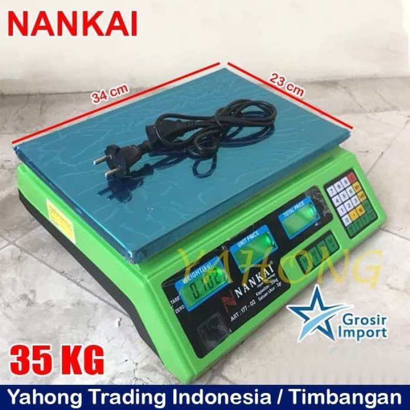 Promo Timbangan Digital Meja / Timbangan Laundry Paket Buah Nankai 35kg Diskon 23% Di Seller ...