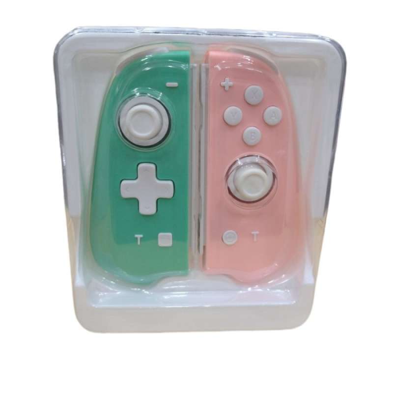 Promo Promo- Handlegrip Joy Con Joycon Joypad Wireless Controller Nintendo Switch - Green Pink ...