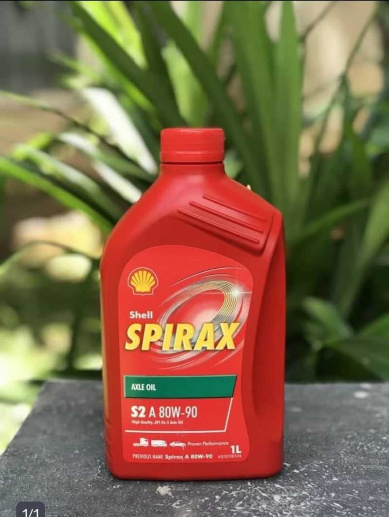 Jual Oli Transmisi Manual Gl5 Shell Spirax Gl-5 Axle S2 A 80w-90 Di ...