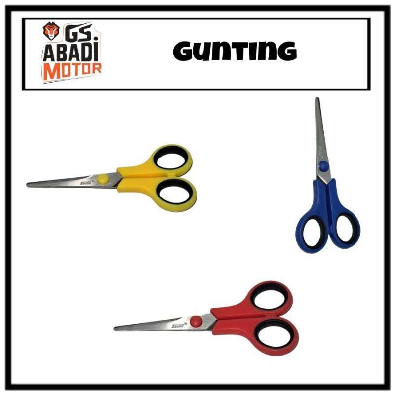 Jual Gunting Kecil Warna Bahan Stainless Tahan Karat Kuat Dan Tajam Zrm ...