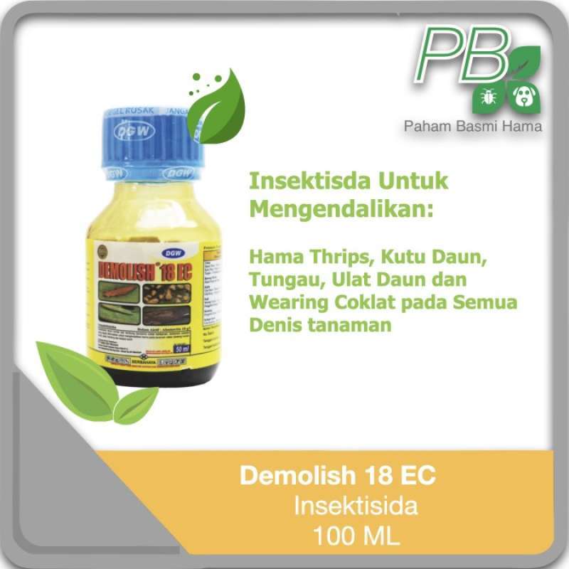 Jual Demolish 18 Ec - Insektisida Tanaman - Abamektin - Basmi Kutu ...