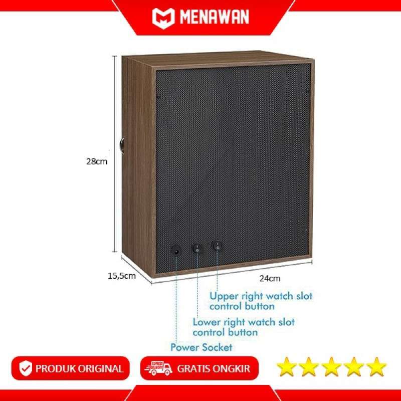 Jual Automatic Watch Winder Kabinet Mesin Alat Pemutar Jam Tangan ...