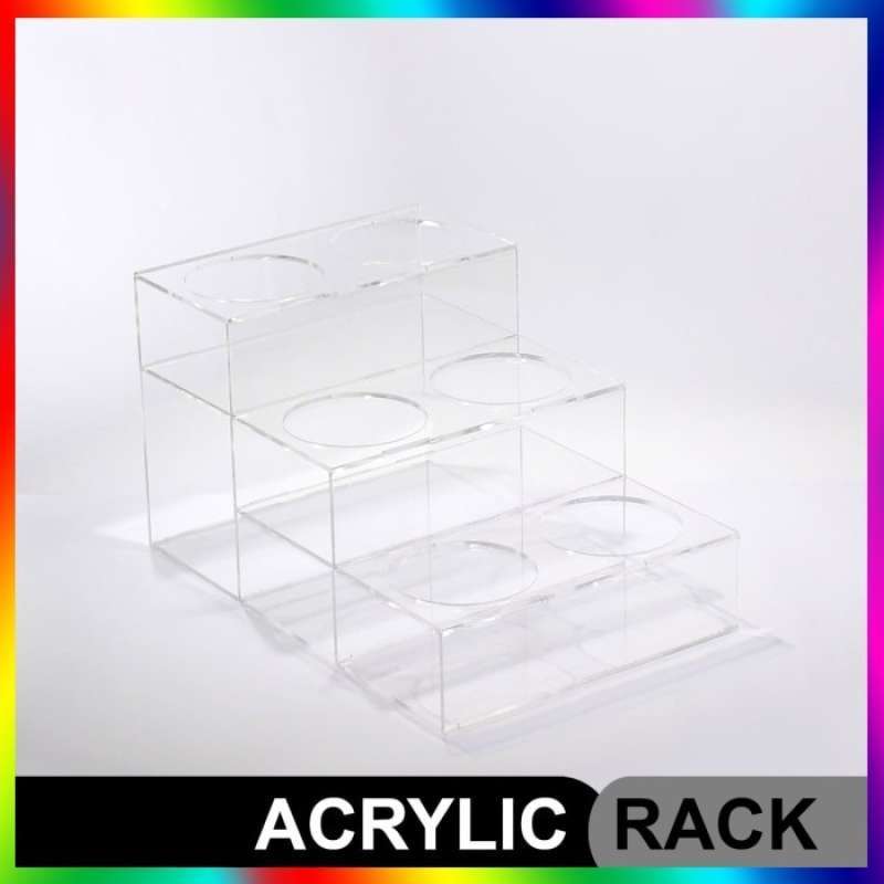 Jual Rak Acrylic Display Botol Sirup Isi 6 Di Seller Sangninja ...