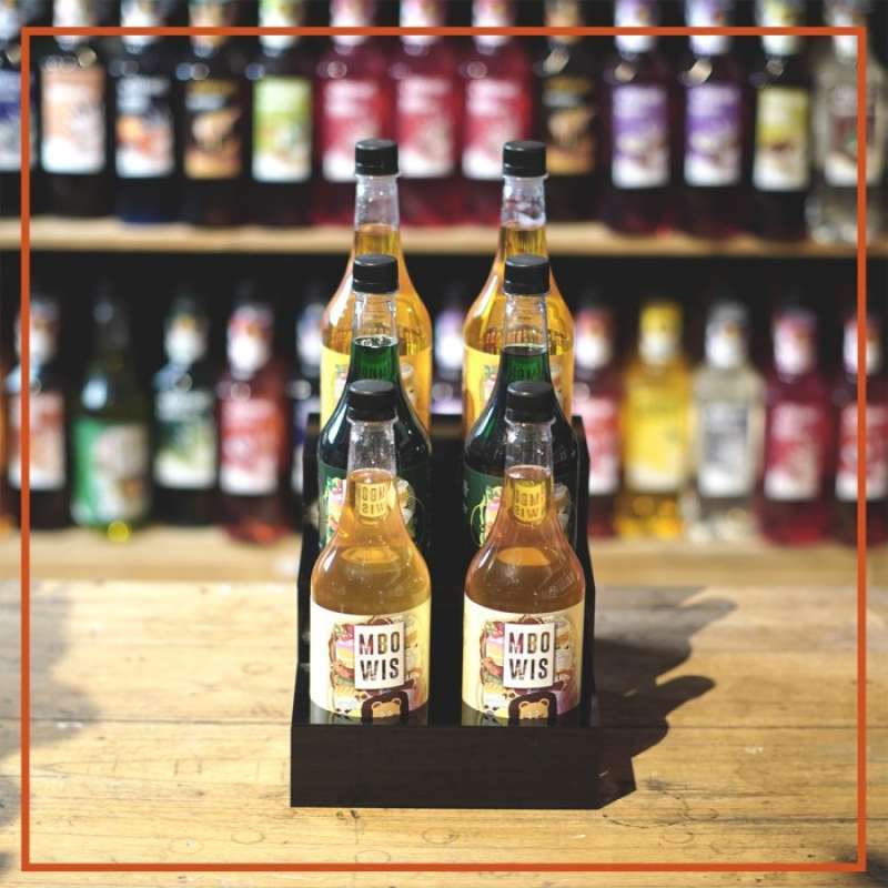 Jual Rak Acrylic Display Botol Sirup Isi 6 Di Seller Sangninja ...