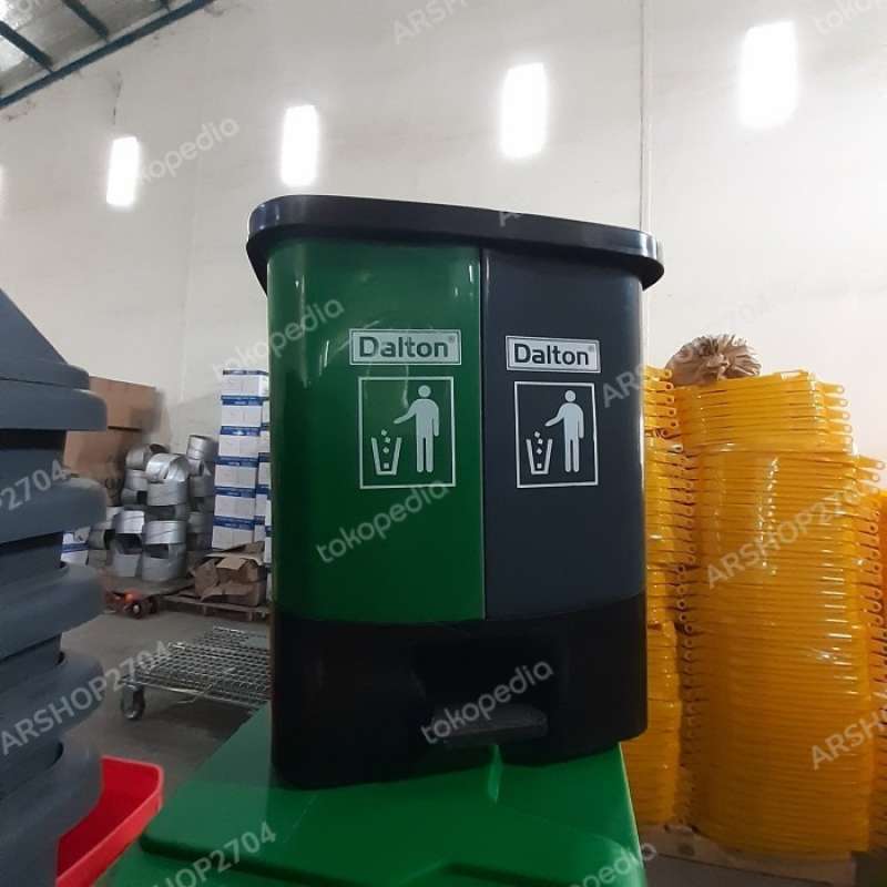 Promo Dalton Tempat Sampah 2 Pilah Lxd 40cp/tempat Sampah 40l Diskon 33% Di Seller Aninda Store ...