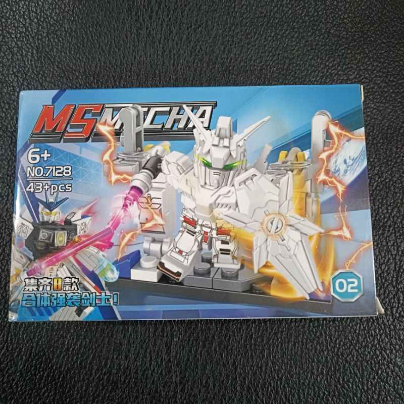 Promo Mainan Balok Susun Edukatif Brick Robot Gundam Assault Mecha Ms ...