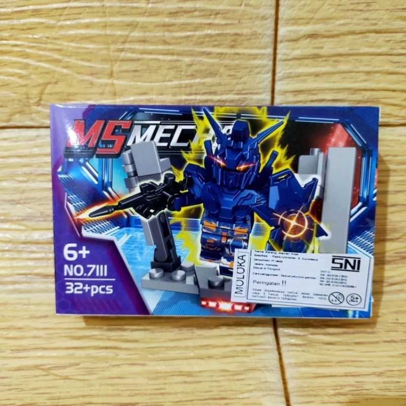 Promo Mainan Balok Susun Edukatif Brick Robot Gundam Assault Mecha Ms ...