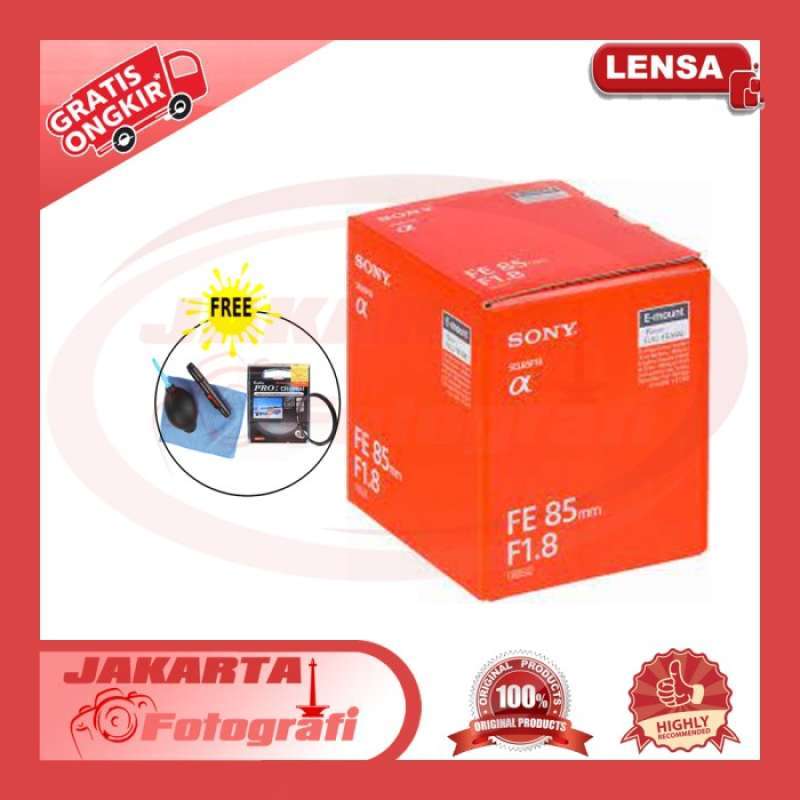 Promo Lensa Kamera Sony Fe 85mm F1.8 Lens Diskon 23% Di Seller ...
