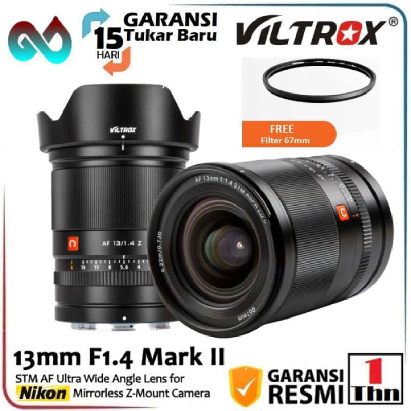 Promo Viltrox Af 13mm F/1.4 Xf Lens For Nikon Z Mount Mirorrless Camera Diskon 23% Di Seller ...