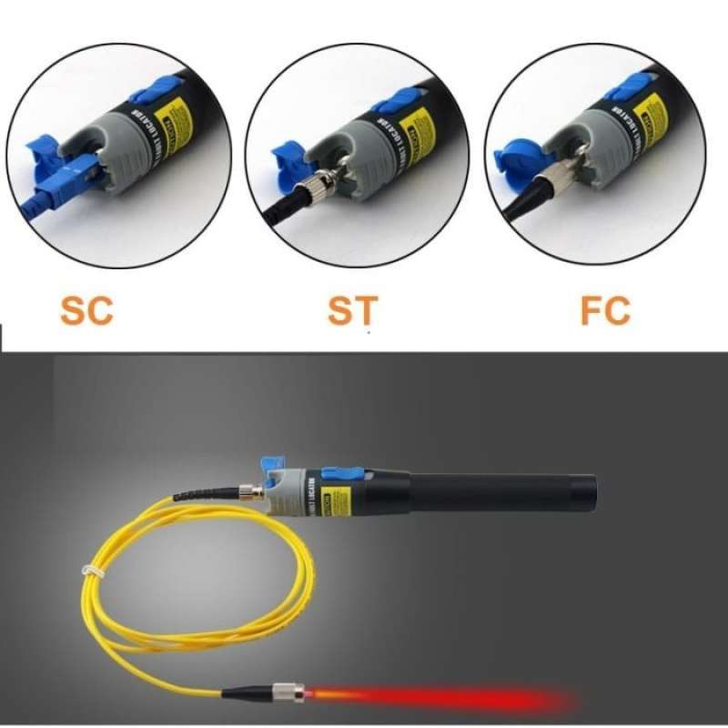 Promo Visual Fault Locator Vfl Fo Optik Kabel Fiber Optic Senter Optik ...