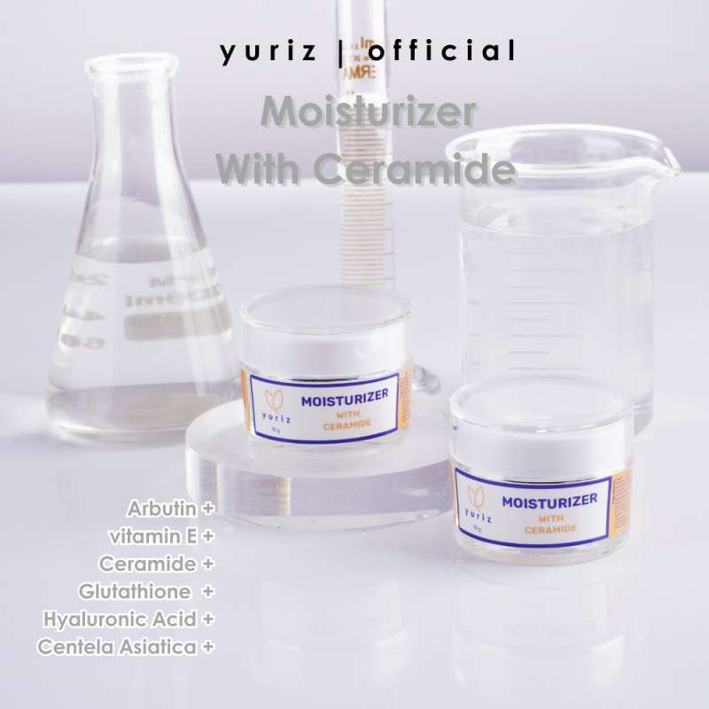 Promo Yuriz Moisturizer With Ceramide 10gr | Skincare Glutathione ...
