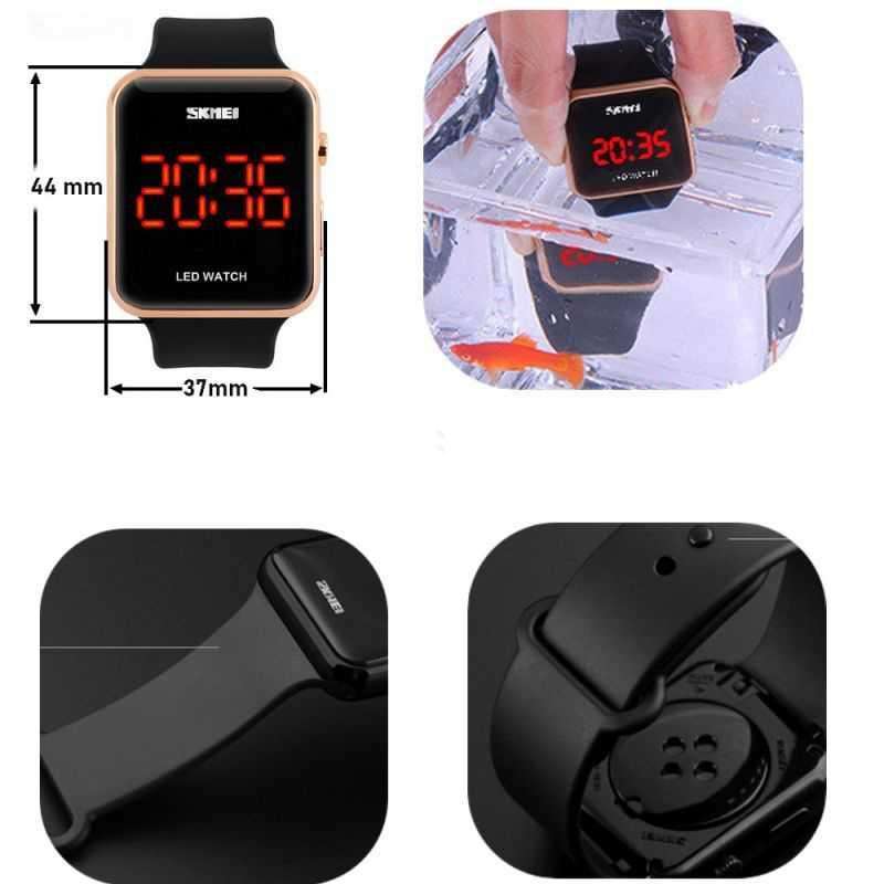 Jual Jam Tangan Digital Pria 1176 Aneh Pria Casual Jarum Divigo Tangam ...