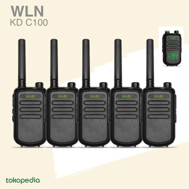 Promo Paket 5 Unit Ht Wln Kd C100 Radio Single Band Uhf Murah Original ... Promo Paket 5 Unit Ht Wln Kd C100 Radio Single Band Uhf Murah Original ...