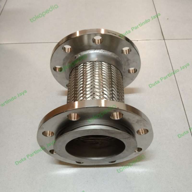 Promo Promo- Flexible Hose Stainless 304 Flange Jis 10 K 4 Inch / Dn ...