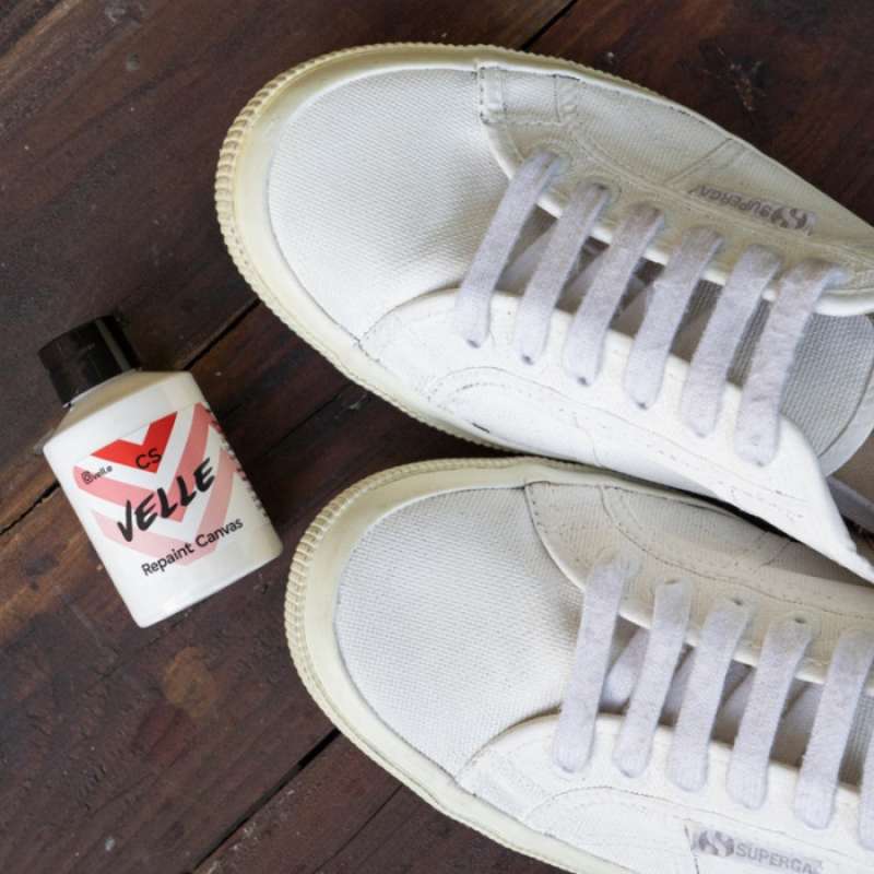 Jual Velle Cs - Cat Sepatu Warna Putih Ke Bahan Kanvas, Canvas - Cs ...