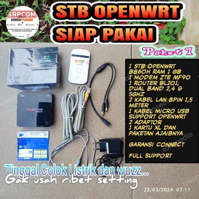 Jual Stb Openwrt Siap Pakai (garansi Connect) - Paket2 Di Seller ...