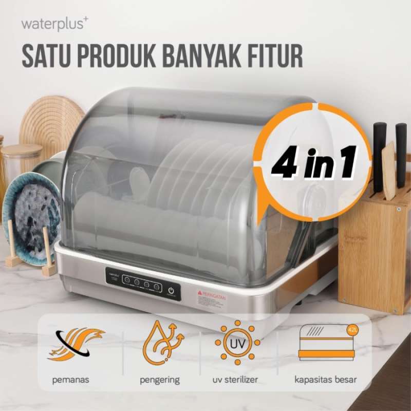 Jual Waterplus+ | Rak Pengering Uv Dish Dryer & Sterilizer | Uvdds-111 Di Seller Circlet ...